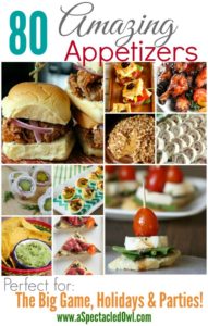 80 Amazing Appetizer Recipes - A Spectacled Owl