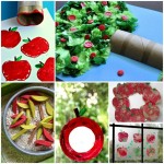 25 Fun & Easy Apple Crafts for Kids - A Spectacled Owl
