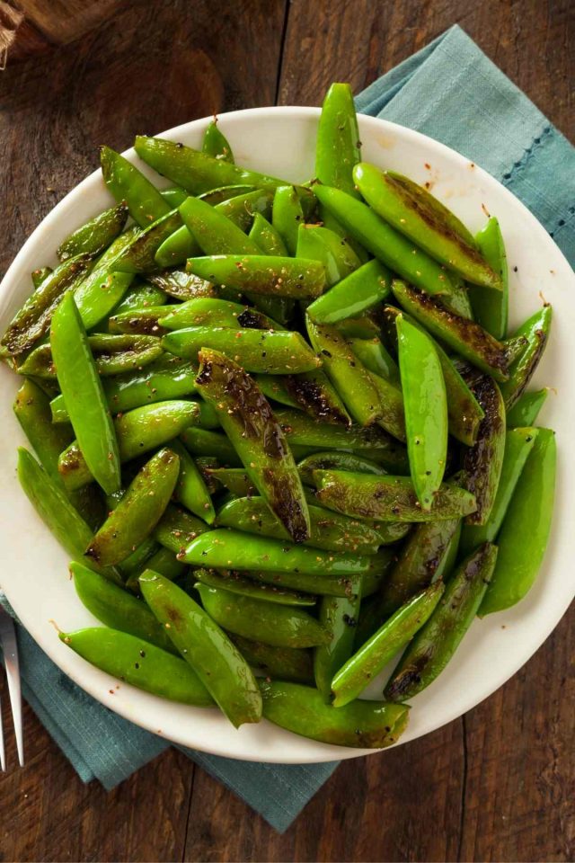 Easy Pea Pods Recipe - A Spectacled Owl